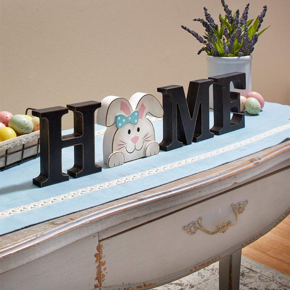 Wooden Letters Decorative Home Signs Wall Decor 13-Pc
