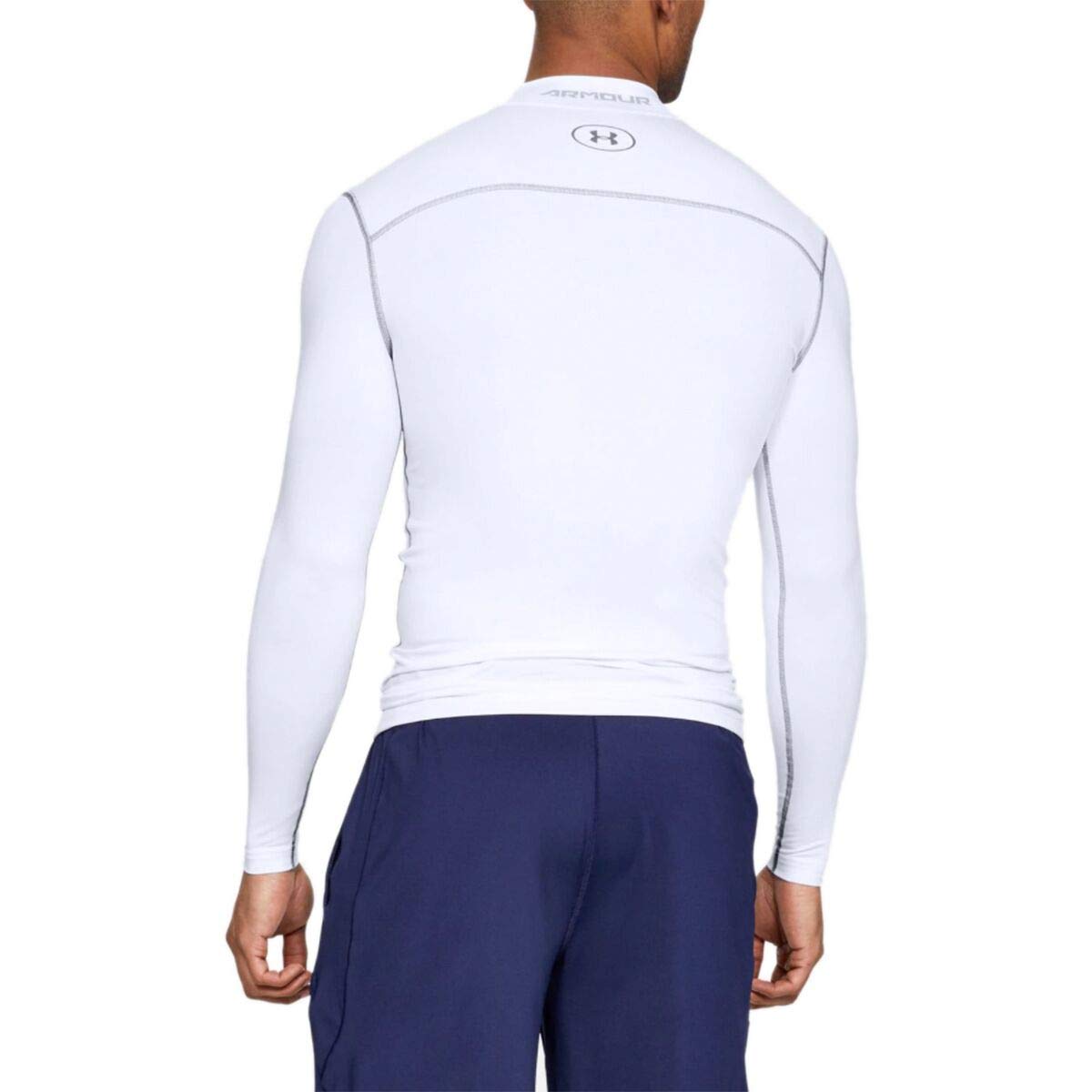 Under Armour Men's UA ColdGear Armour Compression Mock XXL White