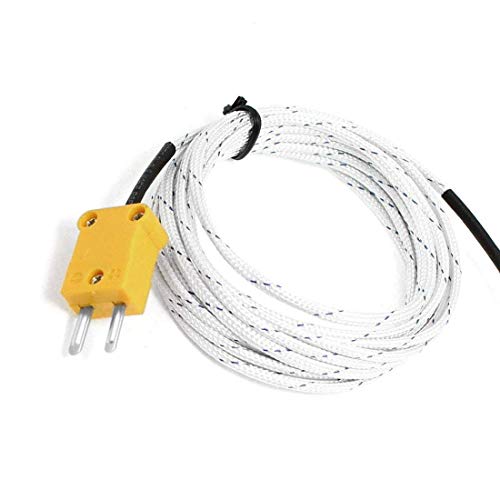 Xnrtop 3M Mini-Connector Thermocouple Temperature Probe Sensor Measure Range K Type 4Pcs