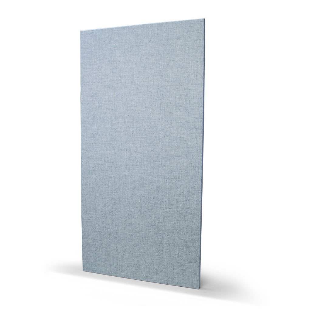 Soundsulate⢠Acoustical Sound Absorbing Poly Wall Panels, Gray, 1" x 24" x 48", 6# density Lot of 10 (Gray)