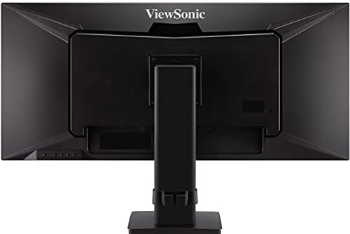 ViewSonic VA3456-MHDJ 34 Inch 21:9 UltraWide WQHD 1440p IPS Monitor with Ultra-Thin Bezels, Ergonomics Design, HDMI, and DisplayPort Inputs for Home and Office