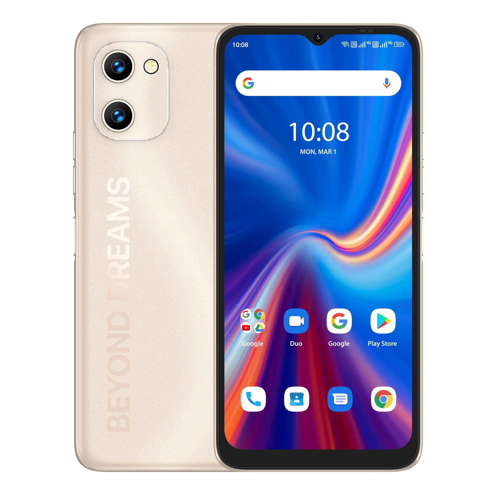 UMIDIGI C1 Unlocked Smartphone,Android 12 GO 3GB+32GB 256GB Expandable Cell Phone 5150mAh Battery with 6.52" Full Screen T-Mobile Smartphone 13MP Camera Mobile Phone