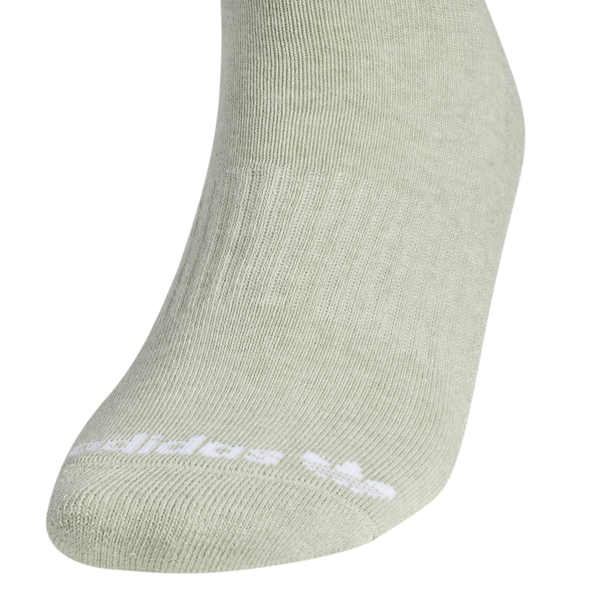 adidas Originals womens Botanical Dye (1-pair) Crew Sock, Mulberry Leaf Green/White, Medium US