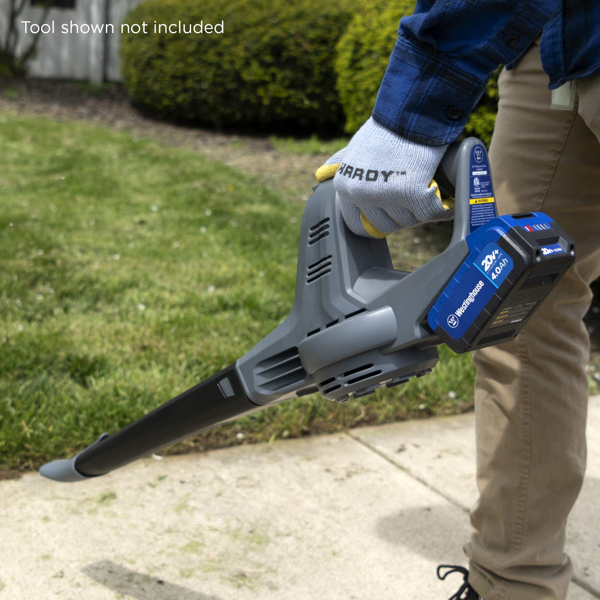 Westinghouse Outdoor Power Equipment 4.0 Ah Lithium-ion Battery for 20V+ Cordless Tools, Blue