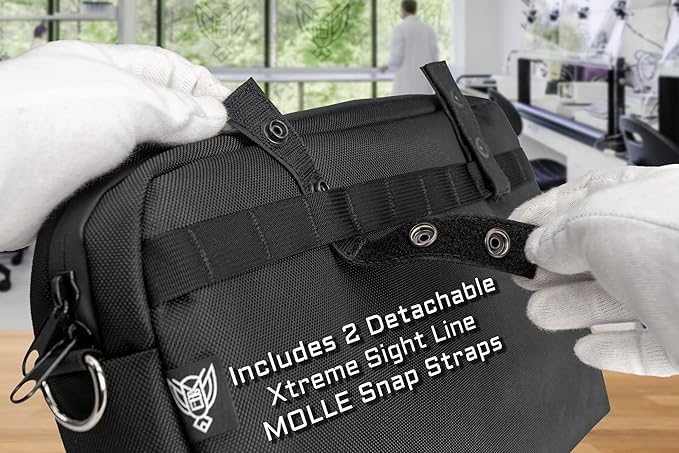 Xtreme Sight Line ~ AQUA RT ~ Large Water-Proof Faraday Backpack for Laptops, Tablets, and Mid-Size Electronics ~ Tracking/Hacking Defense ~ Red