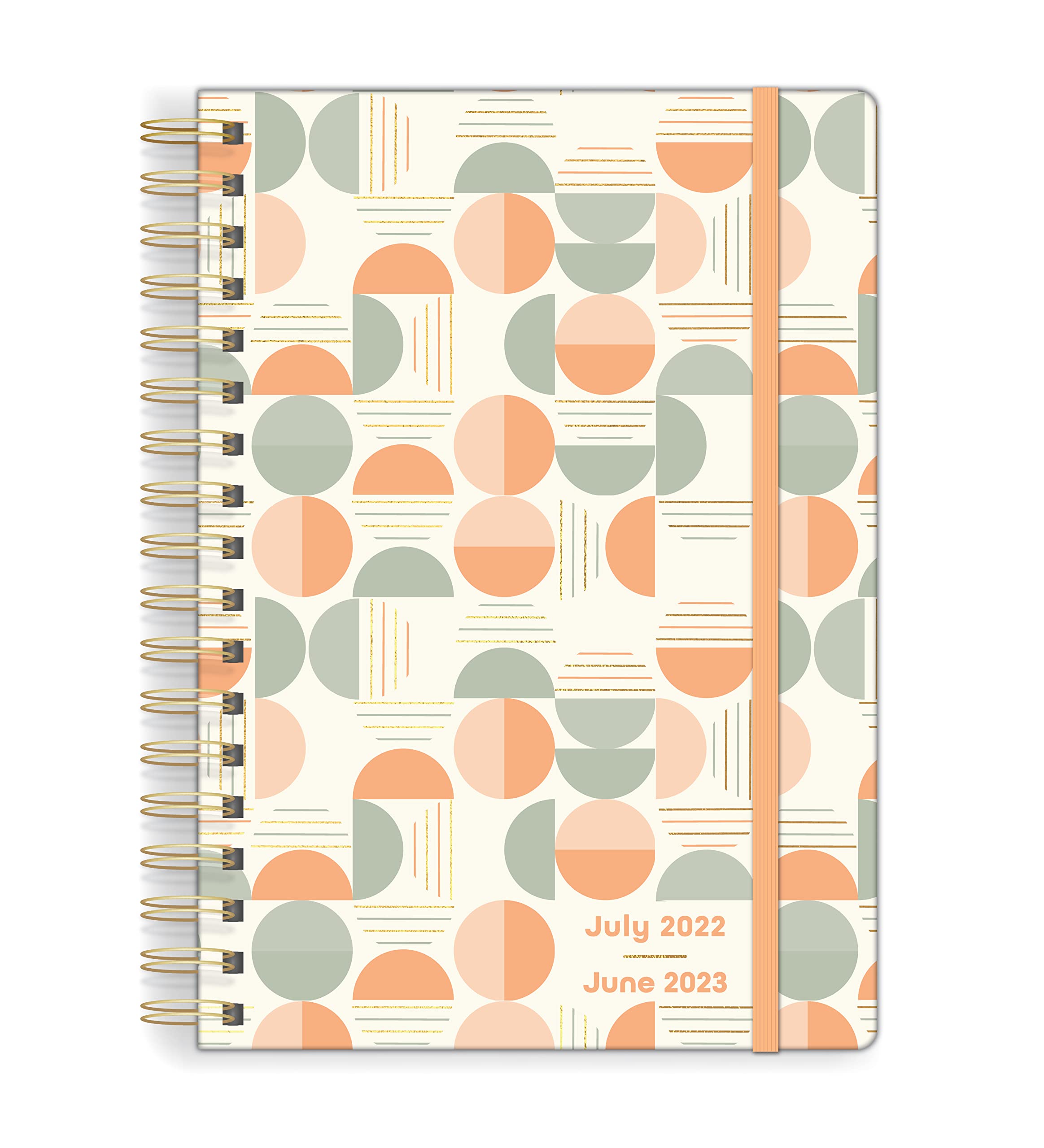 Southworth Academic Planner (July 2022-June 2023), 7" x 9.25", Playful Dots, Premium 28#/105 gsm Paper, Twin Wire (91088)