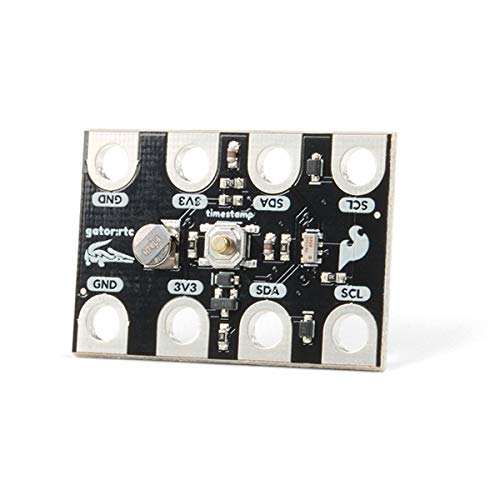 SparkFun Gator:RTC - Micro:bit Accessory Board with RV-3028 Real time Clock Use with micro:bit or other microcontrollers Use for Education Classroom MakerSpace Library and Home Learning