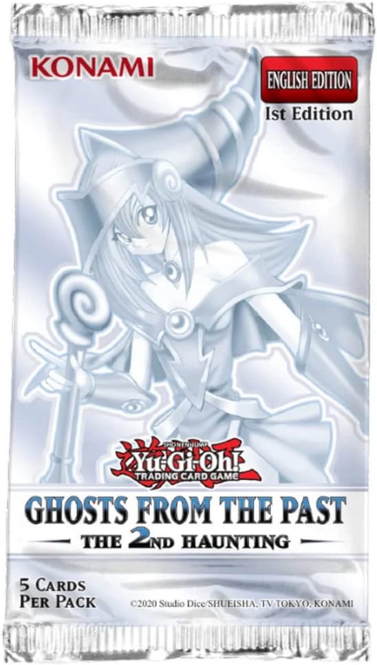 Yugioh Ghosts from The Past The Second 2nd Haunting (5ct Display) Booster Box: 20 Packs