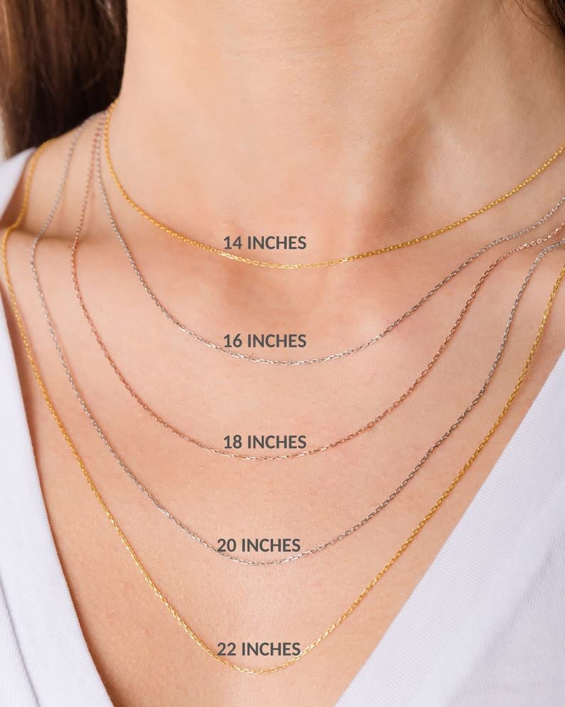 Yopicks Custom Name Necklace Personalized, 18K Gold Plated Sterling Silver Name Necklace for Women Gift