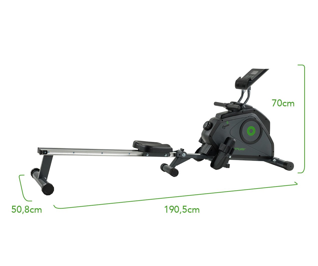 Tunturi R30 Cardio Fit Series Rower Black