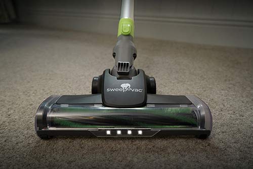 Sweepovac Incredibly Powerful 18Kpa StickVac Cordless Battery Operated Lightweight Stick Vacuum Cleaner Hard Floors, Carpets, Cars, Pets