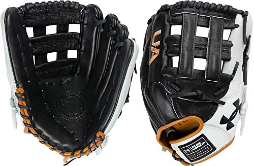 Under Armour UAFGGP2-1275HBK/WH/CARRHT UA Genuine Pro 2.0/12.75" / H-Web (of) / Rht Available Colors: Black-White-Carmel BK/WH/CAR RHT