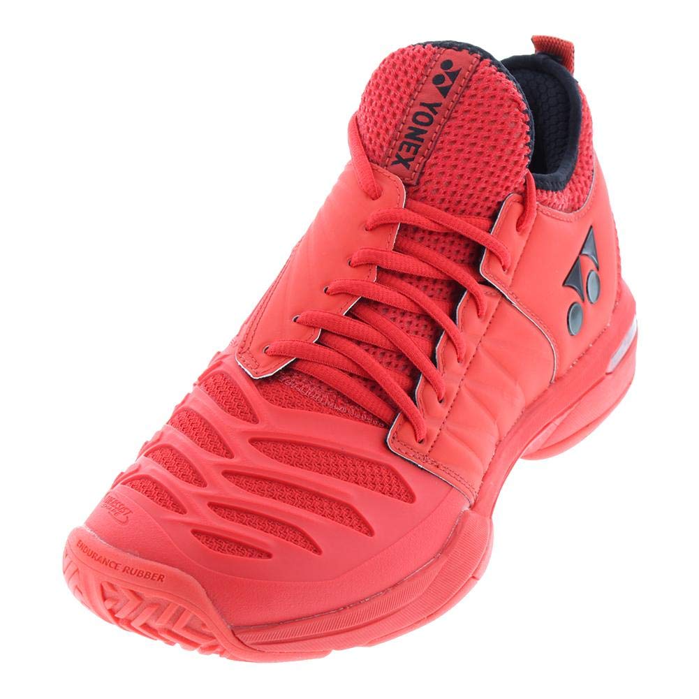 Yonex Power Cushion Fusion Rev Men's Tennis Shoe 3 (Red) Size: 7