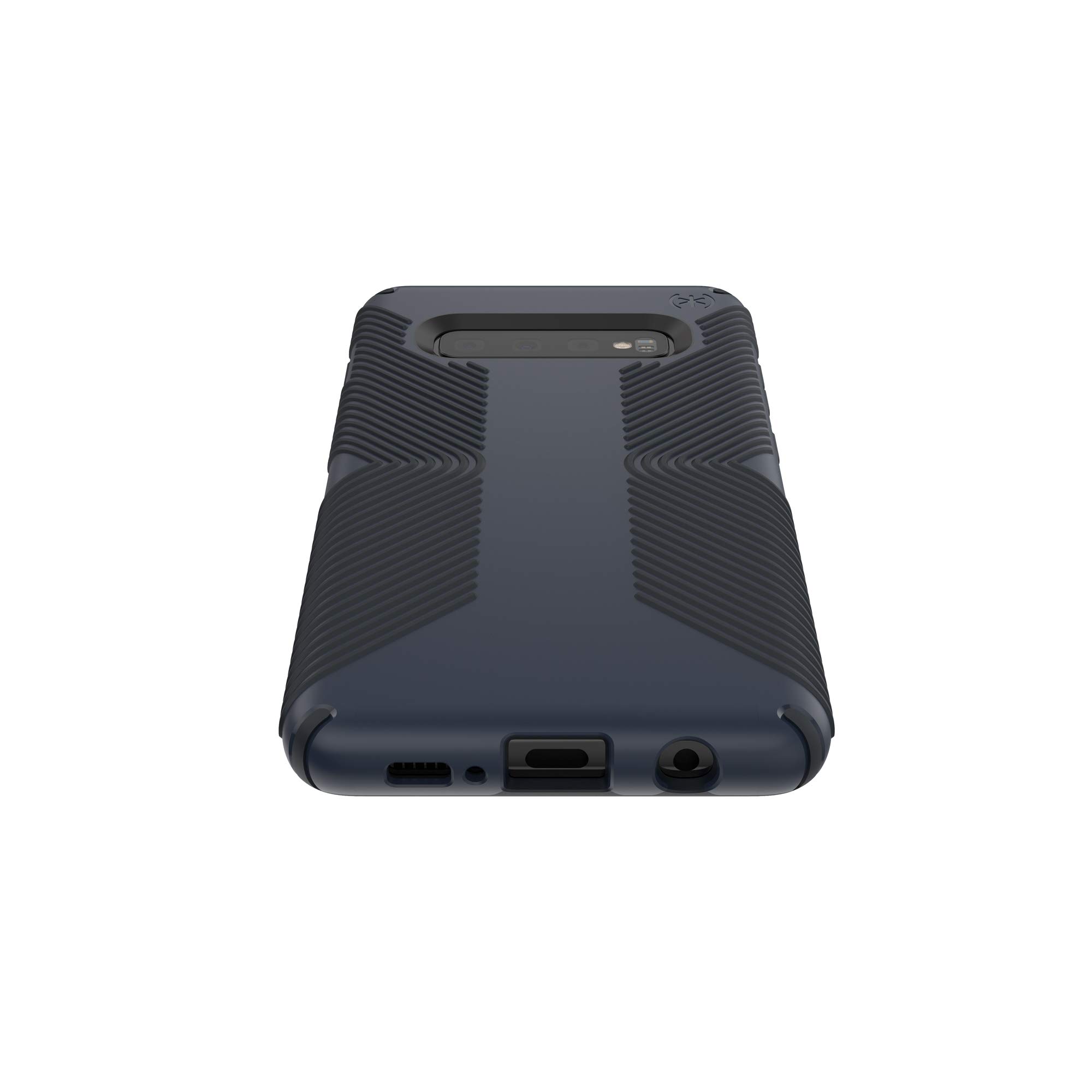 Speck Products Presidio Grip Samsung S10+ Case, Eclipse Blue/Carbon Black