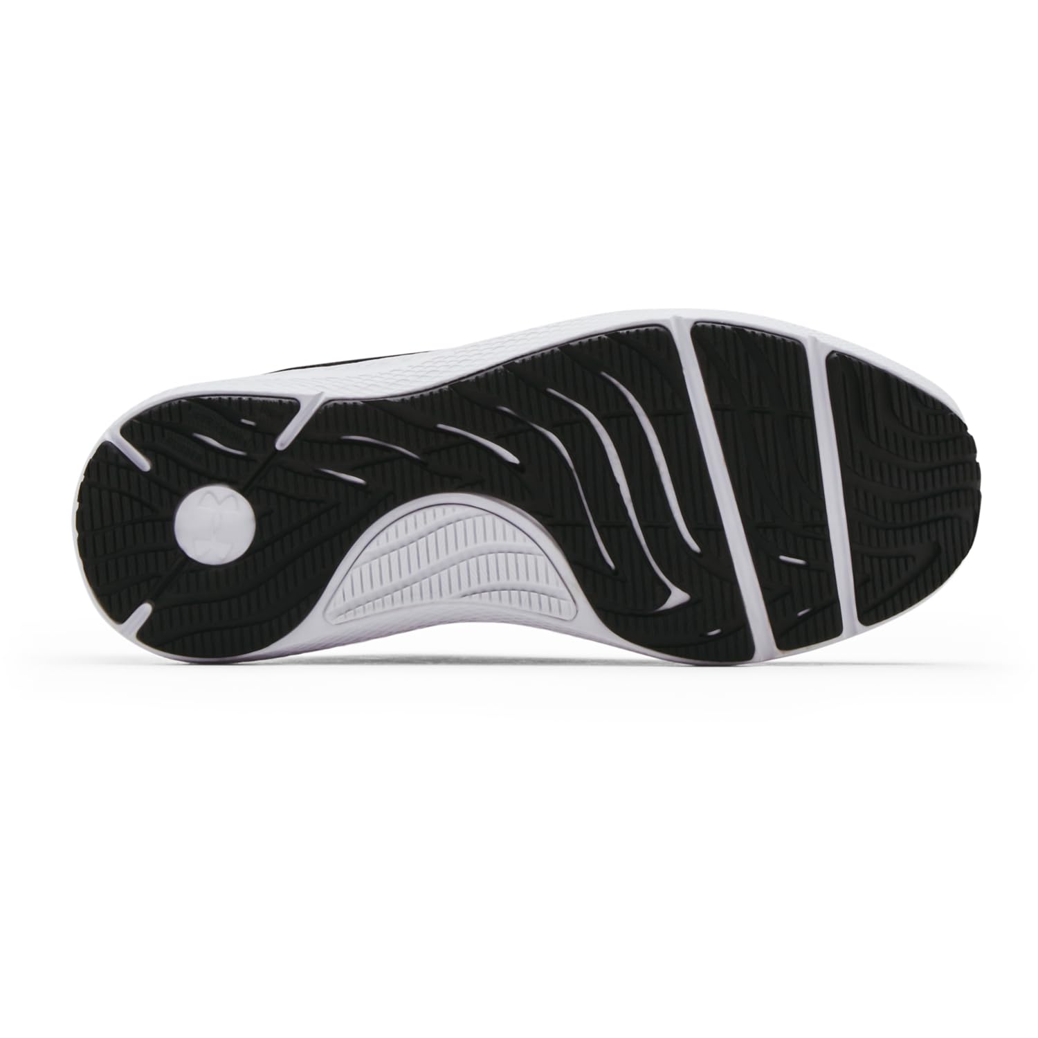 Under Armour Women's Charged Pursuit 2 Special Edition, Black (002)/White, 7.5 M US