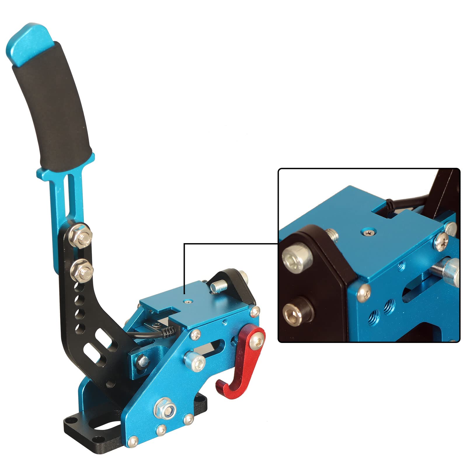 YXHARD 14Bit Universal USB Handbrake, PC Windows Professional Gaming Peripherals for SIM Racing Games G25/G27/G29,Blue