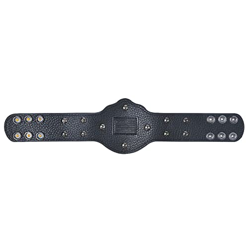 WWE Authentic Wear NWO Spray Paint WCW Championship Mini Replica Title Belt Black