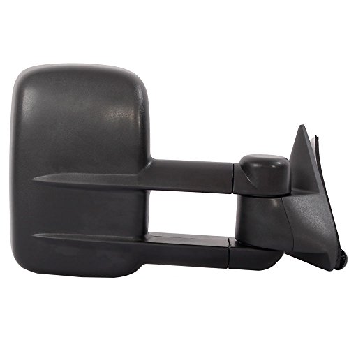 Towing Mirrors Replacement for 1988 1989 1990 C1500 C2500 C3500 C3500 K1500 K2500 K3500 Tahoe Suburban GMC Pickup Truck Driver and Passenger Side Replacement Telescopic Extendable (Manual Extend)