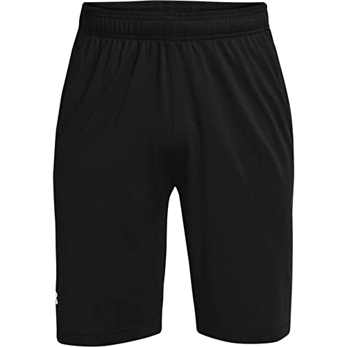 Under Armour mens Raid 2.0 Wokout Gym Shorts , Black (001)/White , Medium
