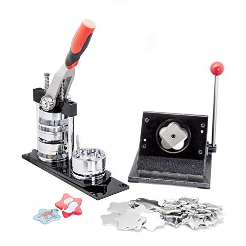 Star 56x54mm Interchangeable Button Badge Making Machine Mold Button Maker Mould