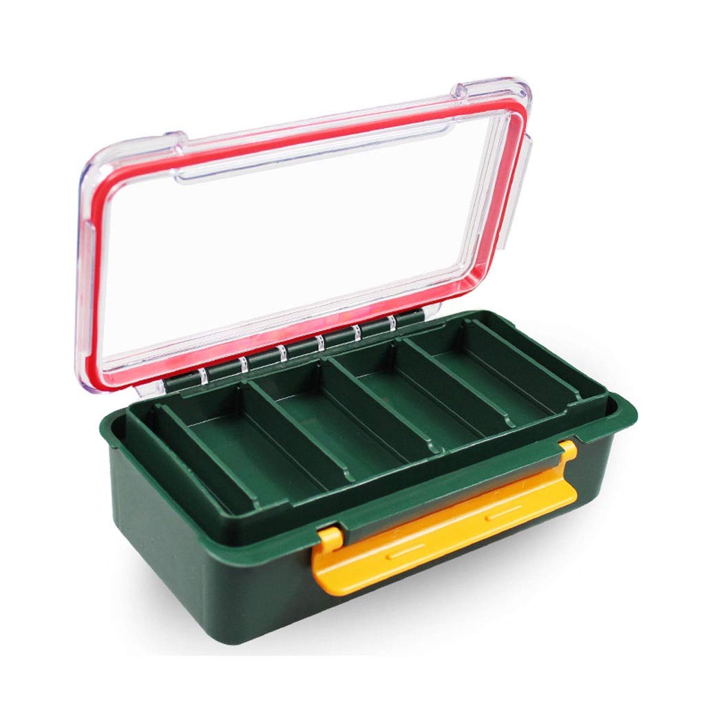 ZHANGJINYISHOP2016 Multifunction Tackle Storage Box Double-Layer Fishing Gear Accessories Box Fish Hook Box Parts Box Storage Box Special Tool Box Plastic Bait Box Excellent Waterproof Performance