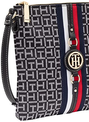 Tommy Hilfiger Jaden Plus Crossbody, Black/White