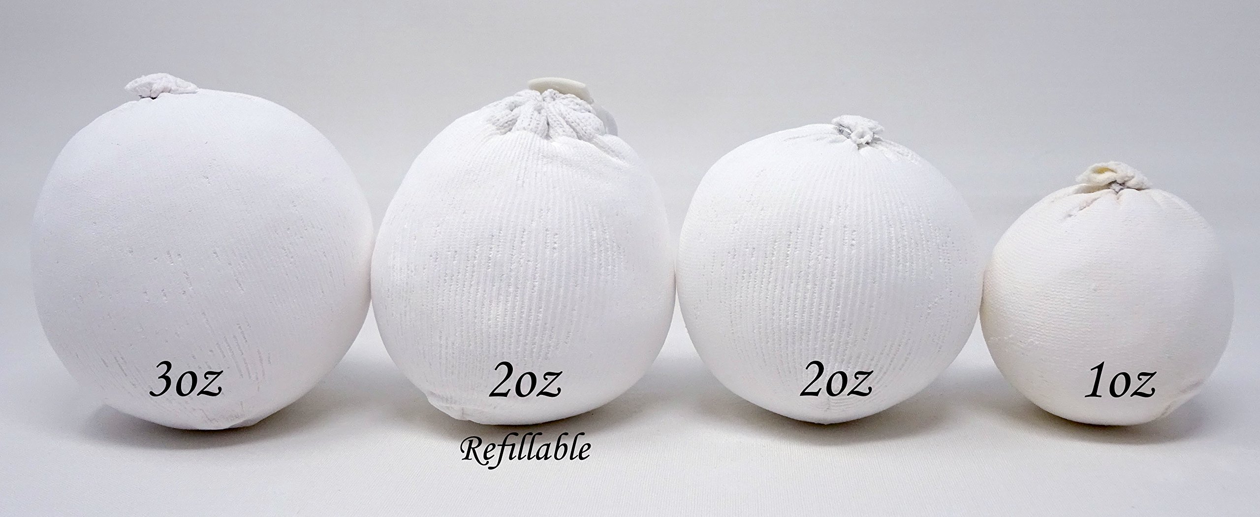 Z ATHLETIC 2oz Refillable Chalk Ball + 1oz Loose Chalk