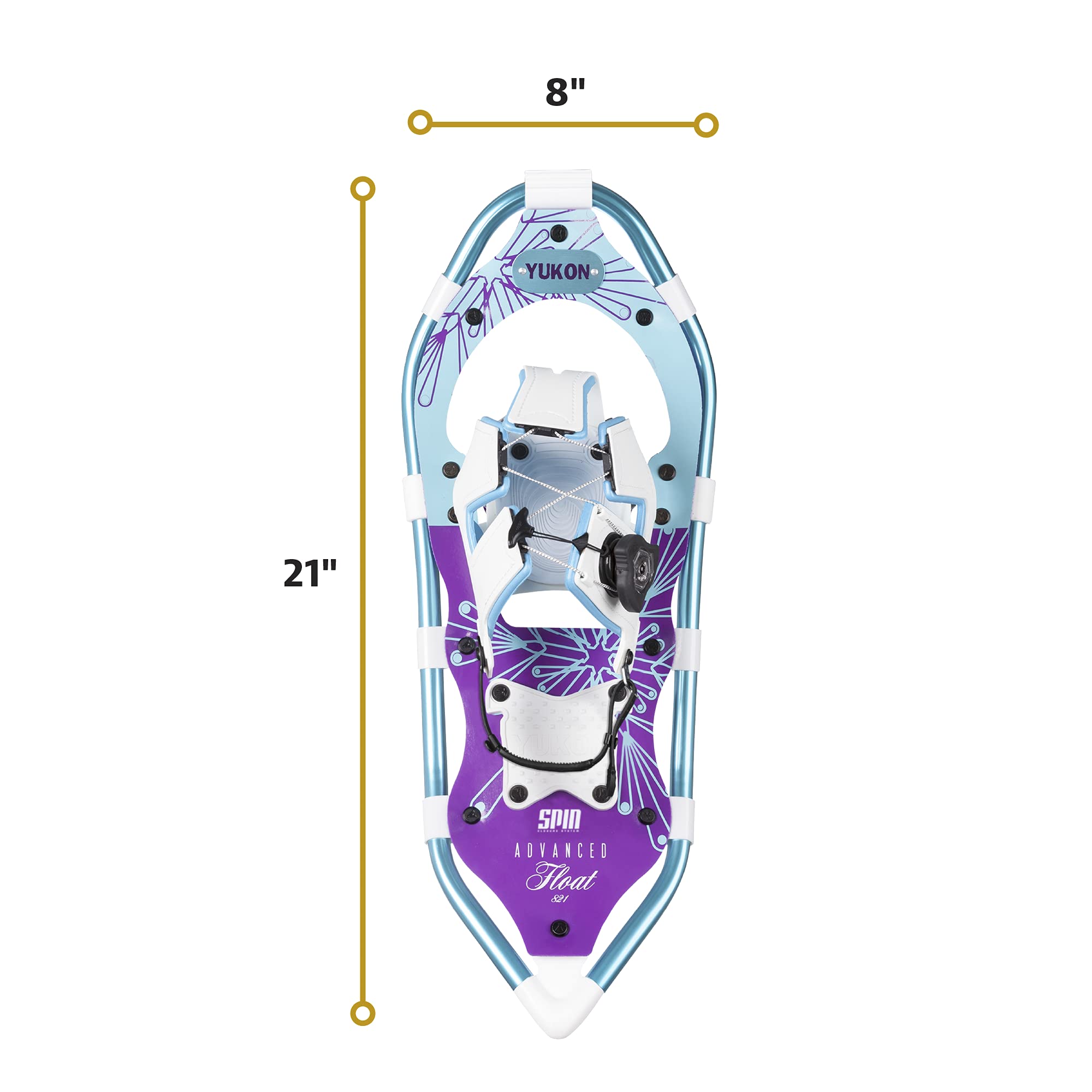 Yukon Charlie's Advanced Spin Float Women's Snowshoe