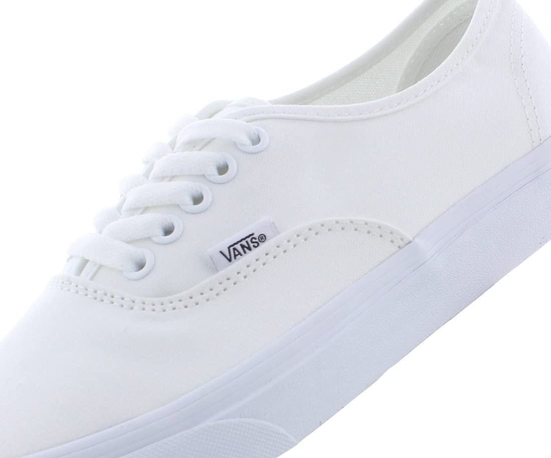 Vans Authentic Casual Shoes Size Men's 8.5 / Women's 10 True White