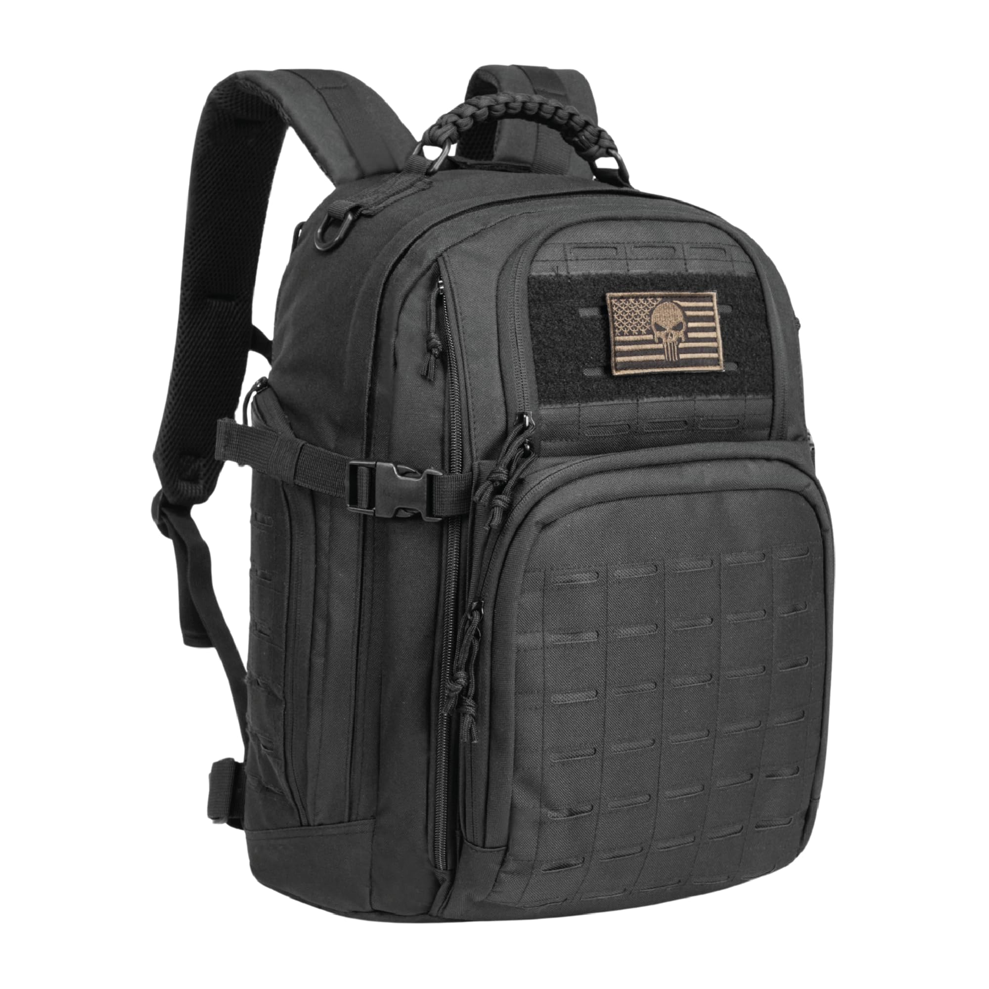 TRAILKICKER Tactical Backpack, Tactical Sling Bag for Men, Military Sport Bag Pack Sling Shoulder Backpack Tactical Bag for Range, Travel, Hiking, Outdoor Sports - Khaki