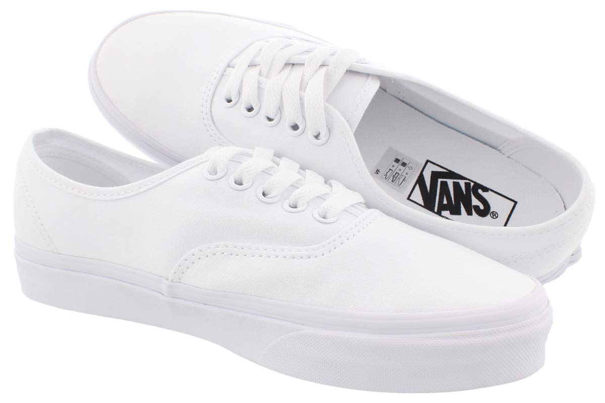 Vans U Authentic, Unisex Adults’ Sneakers True White, 9.5 Women/8 Men