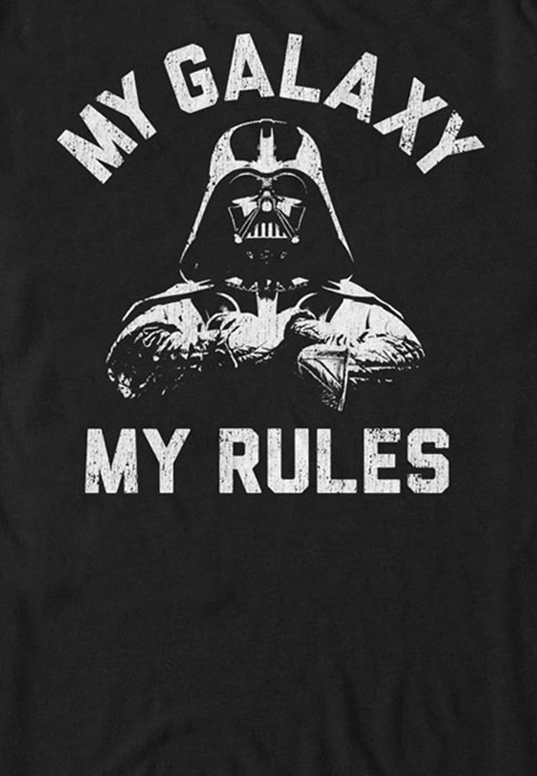 Star Wars Young Men's My Rules T-Shirt, Black, 3X-Large