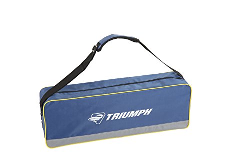 Triumph Premium Badminton Set - Including Net, 4 Steel Rackets and 3 Shuttlecocks