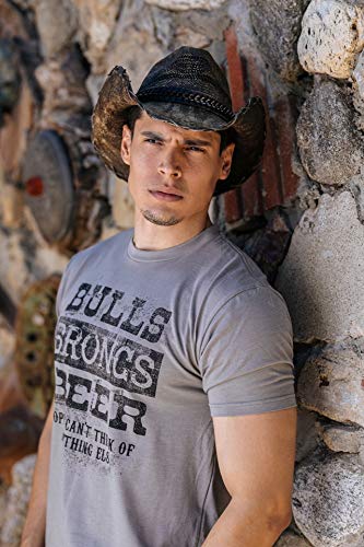 Stampede Hats Men's Grade Up Chain Cowboy Hat M Brown