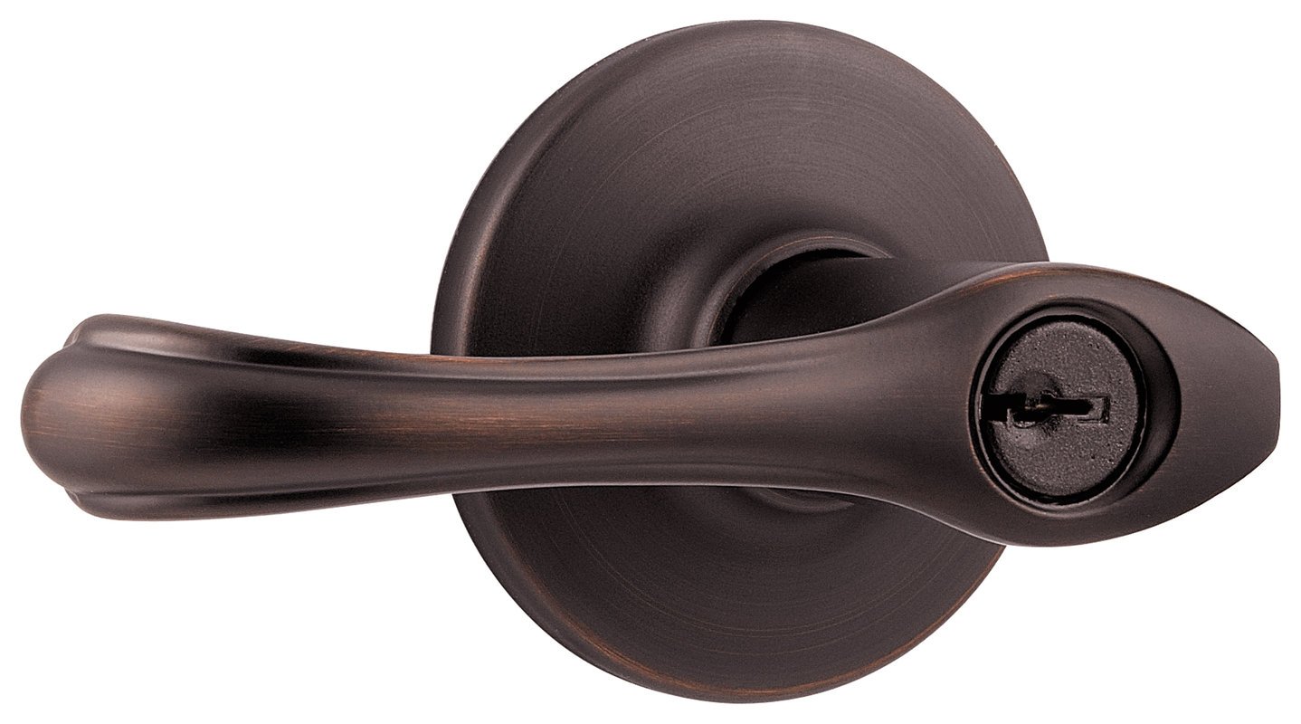 Weiser 9glc5350-004 Alfini Right Handed Entry Lever Lock Elements 2-3/8", Venetian Bronze