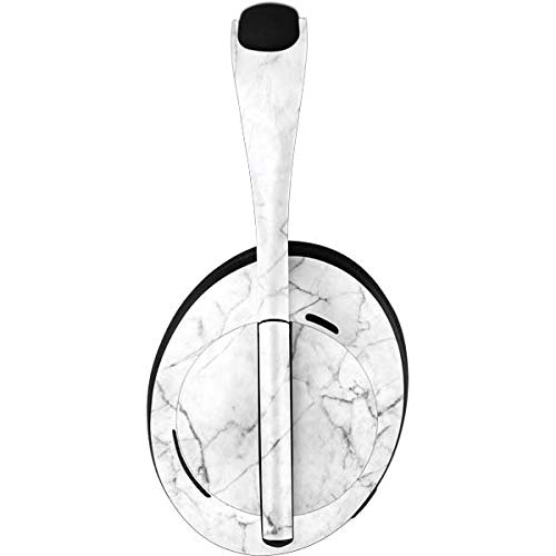 Skinit Decal Audio Skin compatible with Bose Noise Cancelling Headphones 700 - Skinit Originally Designed White Marble Design