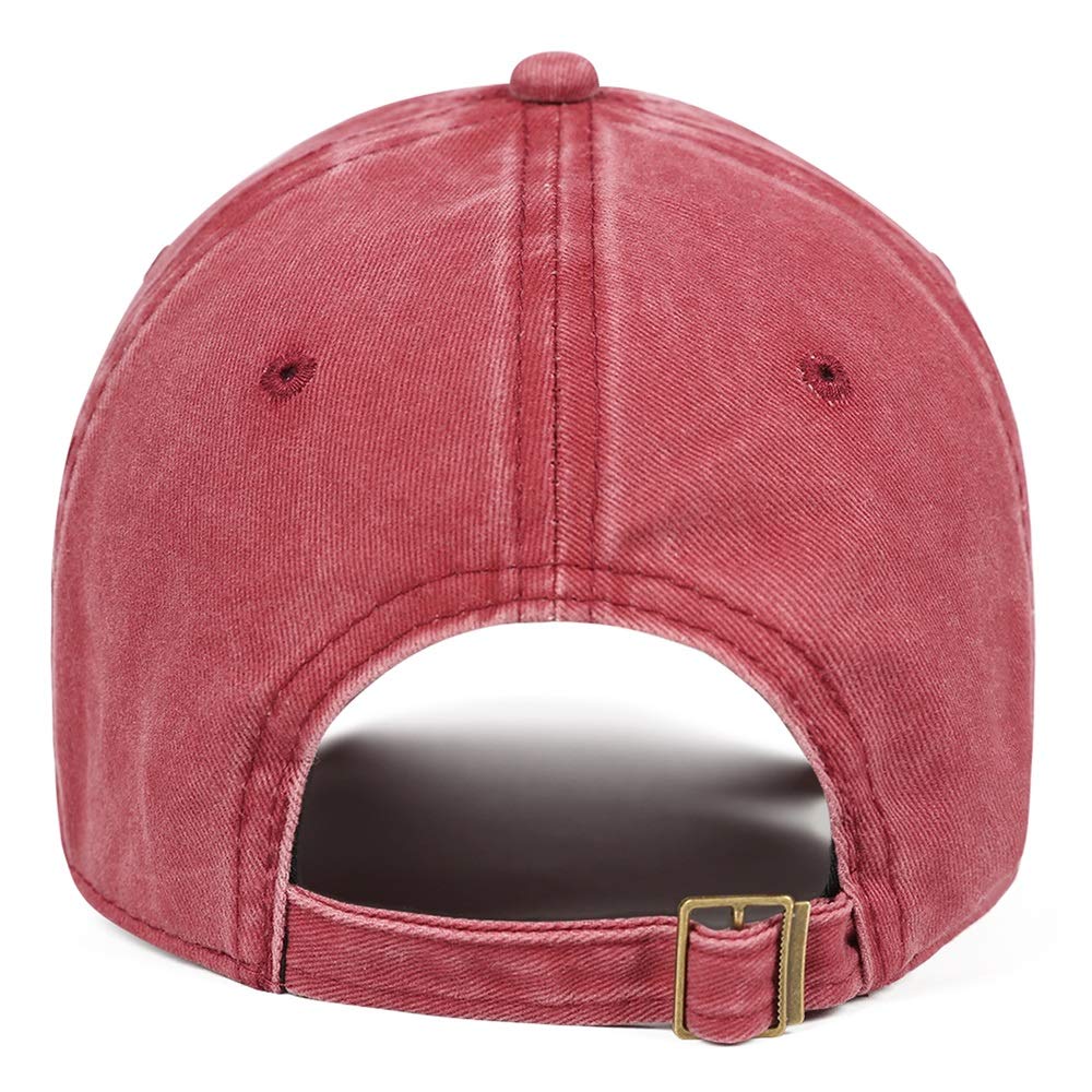 Unisex Men's Denim Baseball Hats Hip Hop Adjustable Mesh Dad Lowe's-Home-Improvement-Black-Logo-Flat Caps