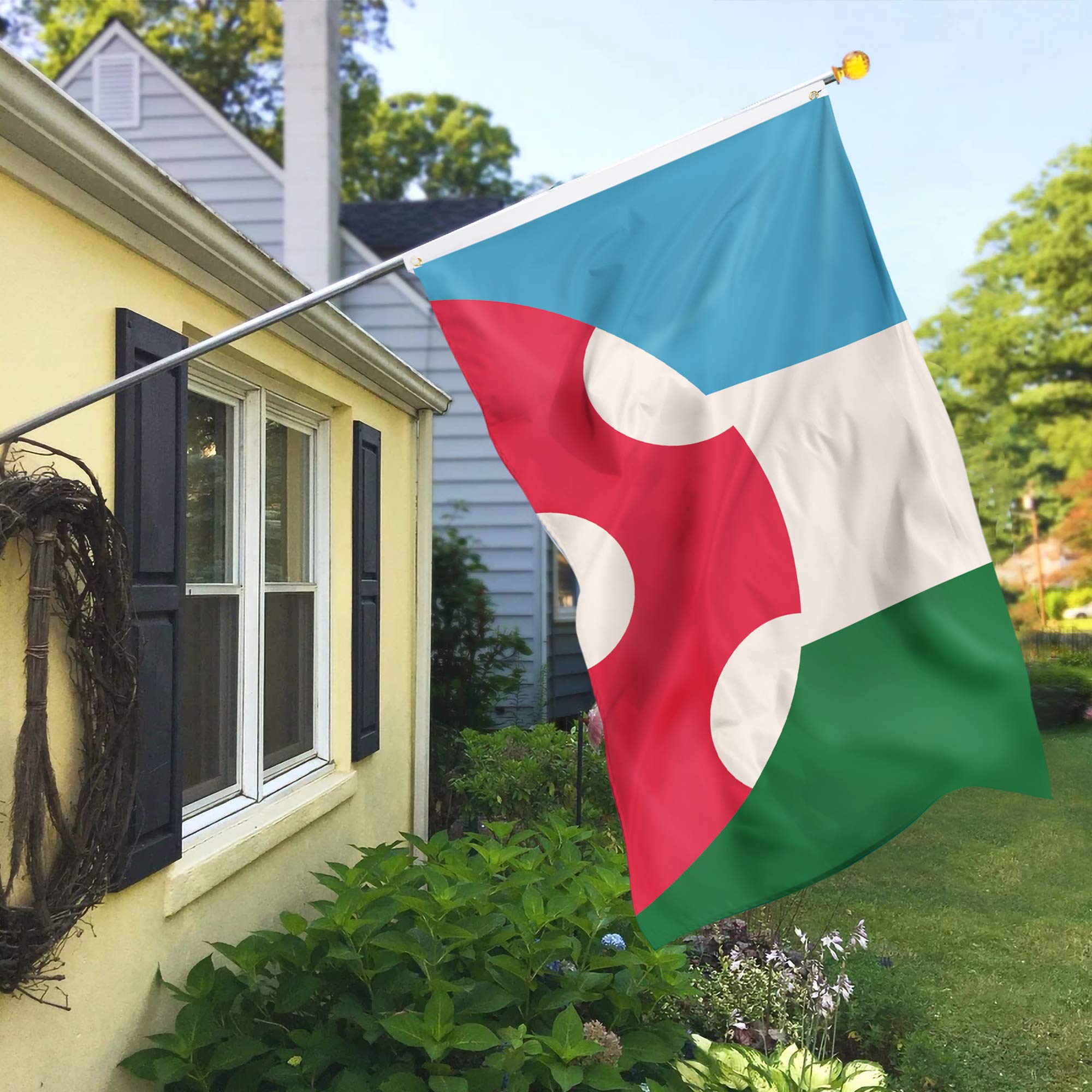 XIFAN Premium Flag for Kinoko Kingdom Dream SMP 3x5 Ft Heavyweight 2X Thick 100D Polyester Flag Indoor Outdoor Banner Decoration