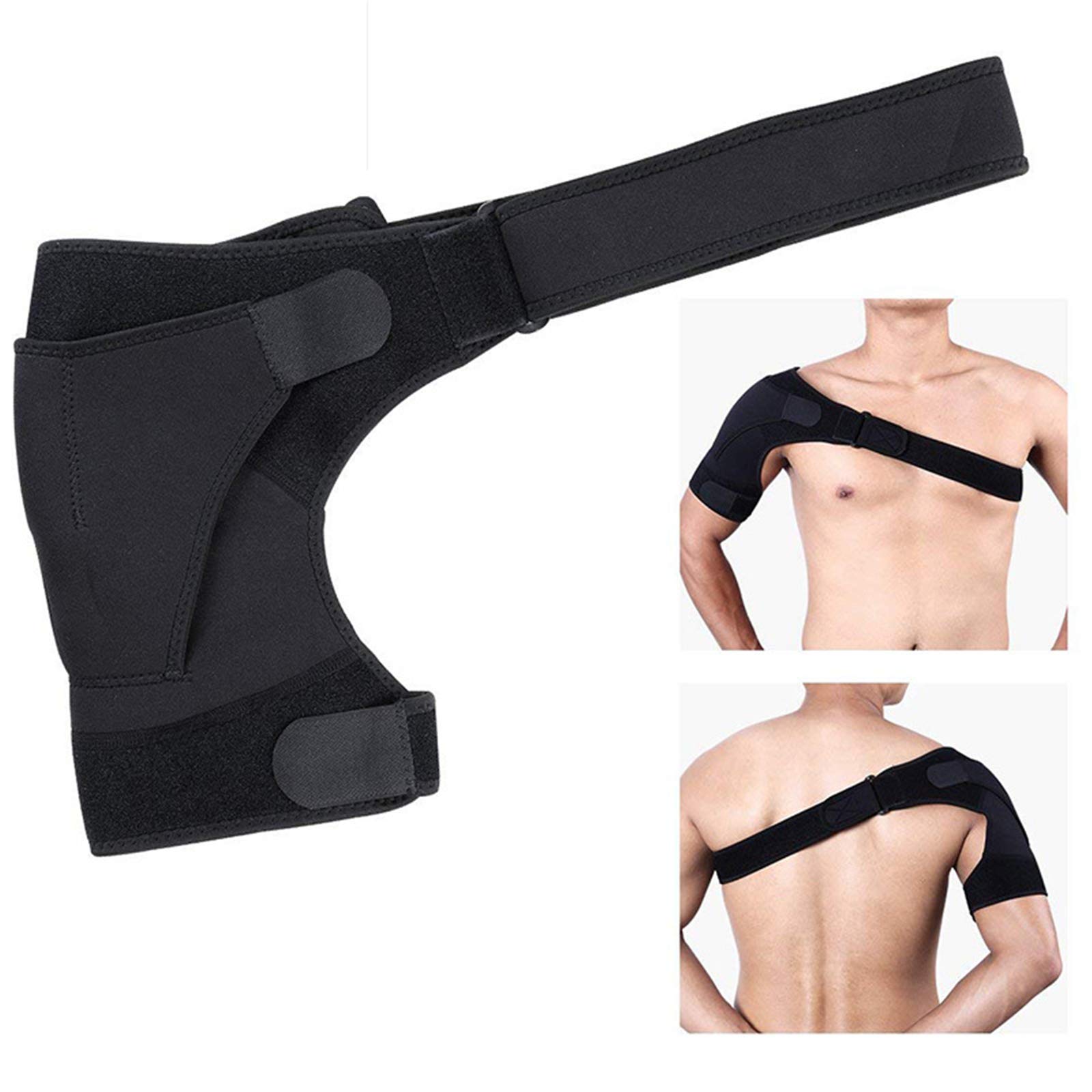 YUIJ Shoulder Brace for Men and Women,Orthopedic Care Compression Sleeve,Dislocated AC Joint, and Other Injuries
