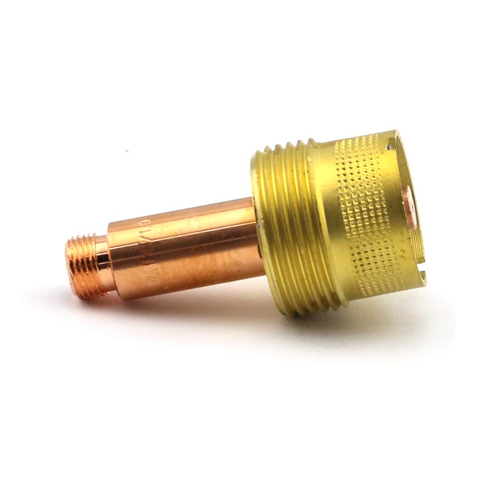 WeldingCity 2-pk Large Gas Lens Collet Body 45V63 (5/32") for TIG Welding Torch 17, 18 and 26 Series from Weldcraft Lincoln Miller ESAB CK (2-PK)