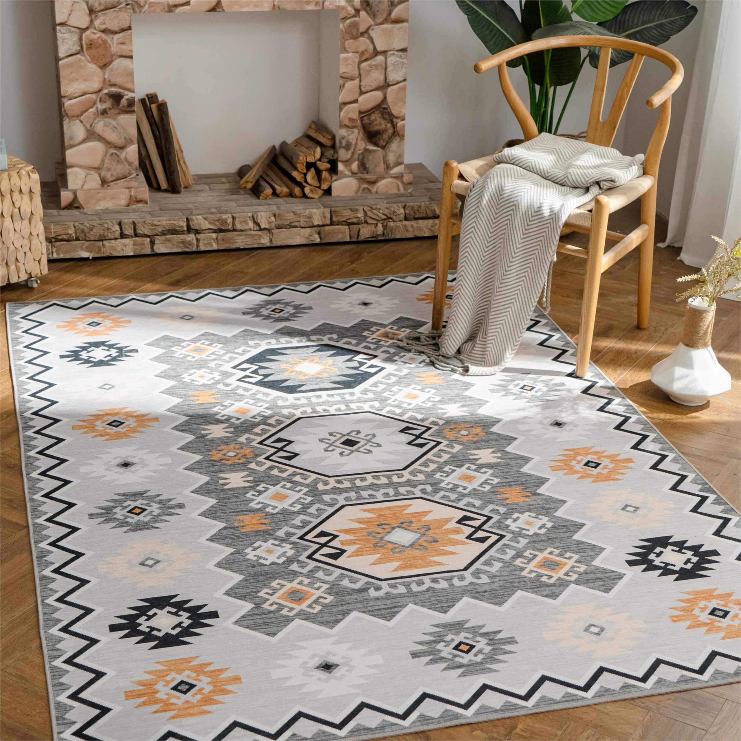 Syalife USI002, USI002, USI002, USI002, USI002, USI002, USI002, USI002, USI002 Area Rug 5' x 7' Grey-Bx02, ʷ¸ˠˆ̝´-Bx02, ǁ°È‰²-Bx02, ǁ°È‰² - Bx02, Gris-Bx02, אפור Bx02, Cinza - Bx02, رÙ…ادÙš-Bx02, Grau-Bx02