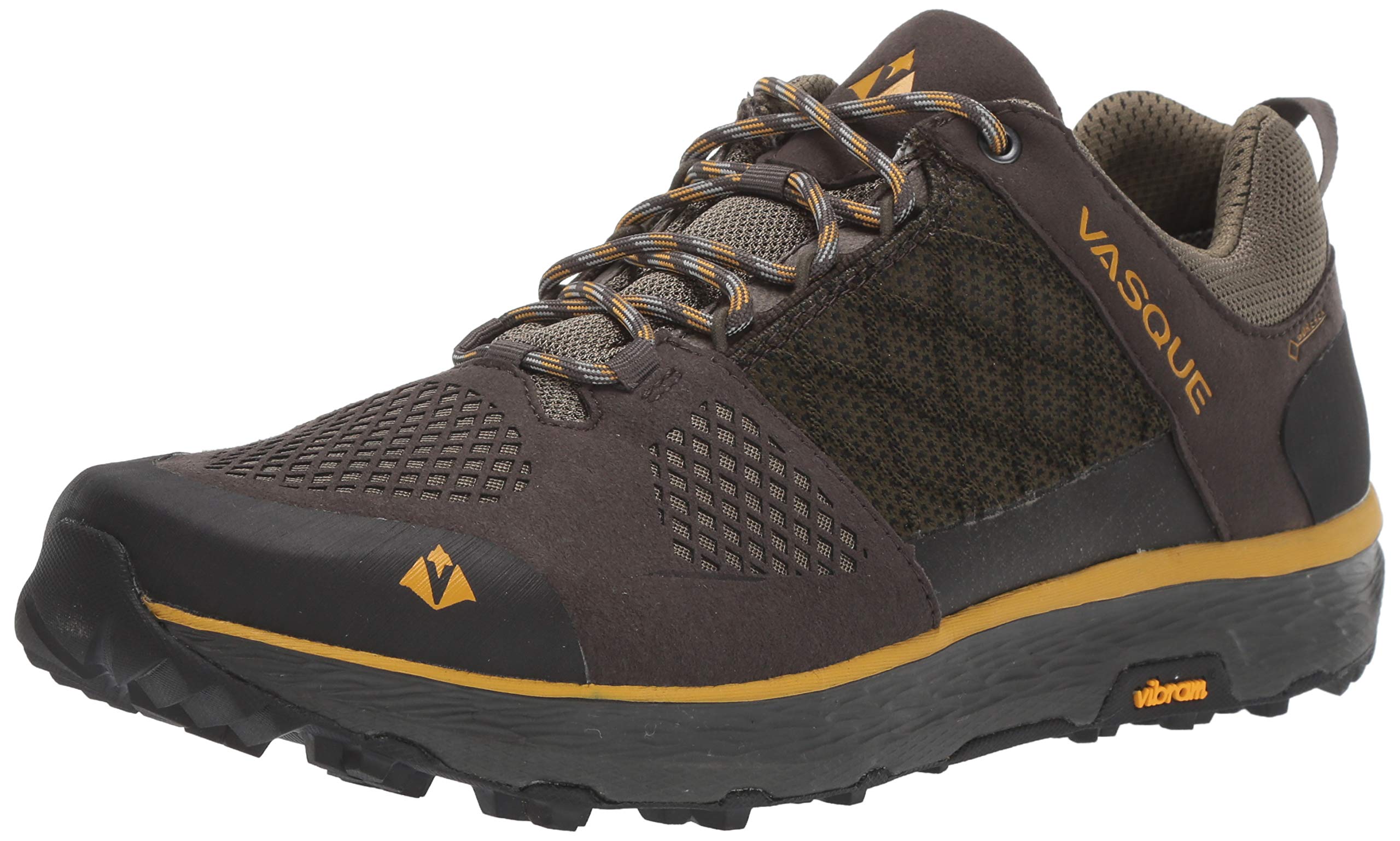 Vasque Men's Breeze LT Low GTX Gore-Tex Waterproof Breathable Hiking Boot, Beluga/Olive, 8
