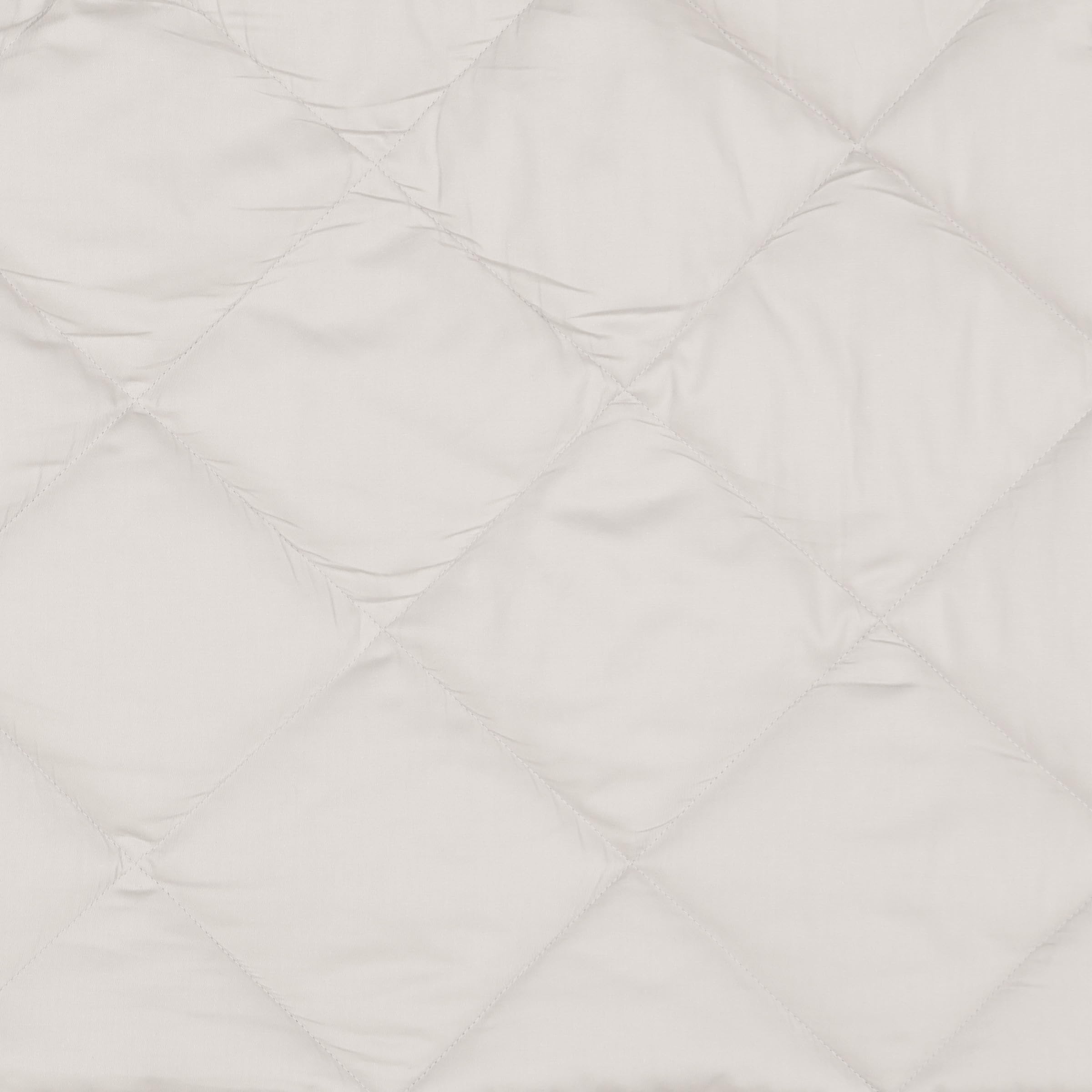 Serta Down Alt Quilt-Stitched Fiber Fill Down Alternative Blanket, King, Ivory
