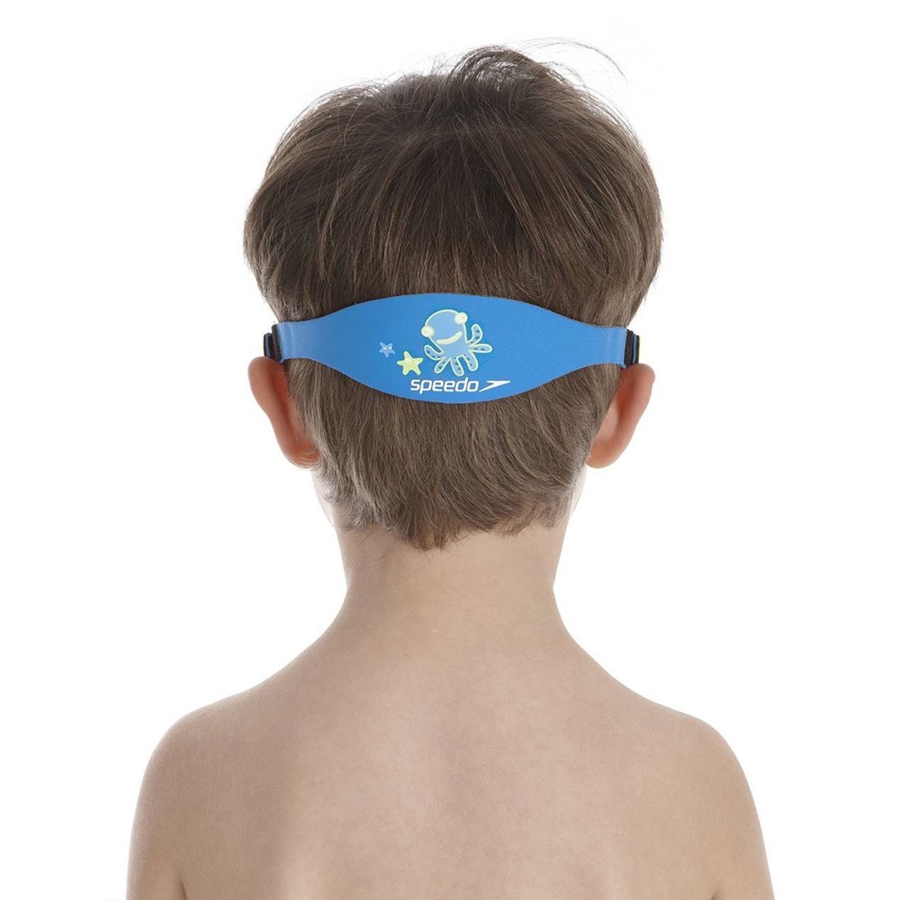 Speedo Blue Children's Sea Squad Mask Swim Goggles, Blue/Green, 2-6 years