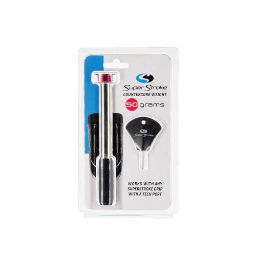 SuperStroke unisex adult CounterCore Weight, Red, 50g US