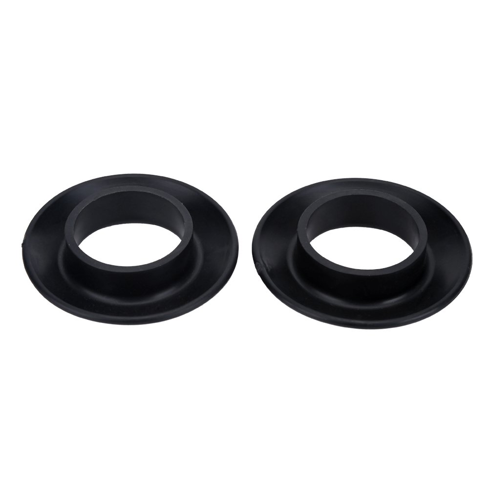 Vbestlife Kayak Paddle Drip Ring Durable Universal Rubber Drip Rings Compatible with Kayak Canoe Rafting Paddles Shaft Black 8Pcs