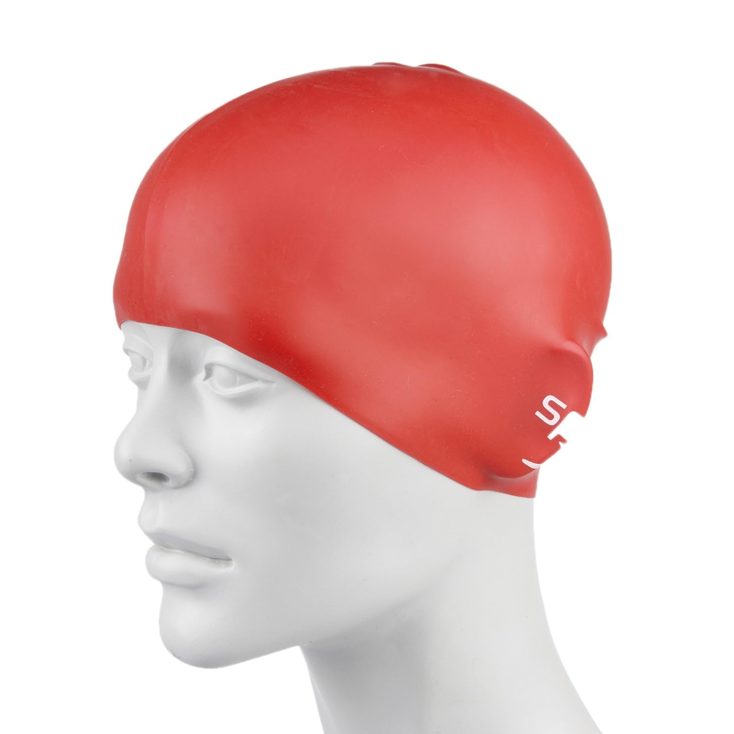 Speedo Plain Moulded Silicone Swim Cap for Juniors
