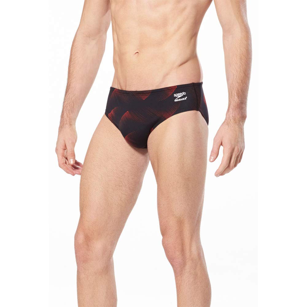 Speedo Men's Swimsuit Brief Endurance+ Beta Blade Team Colors