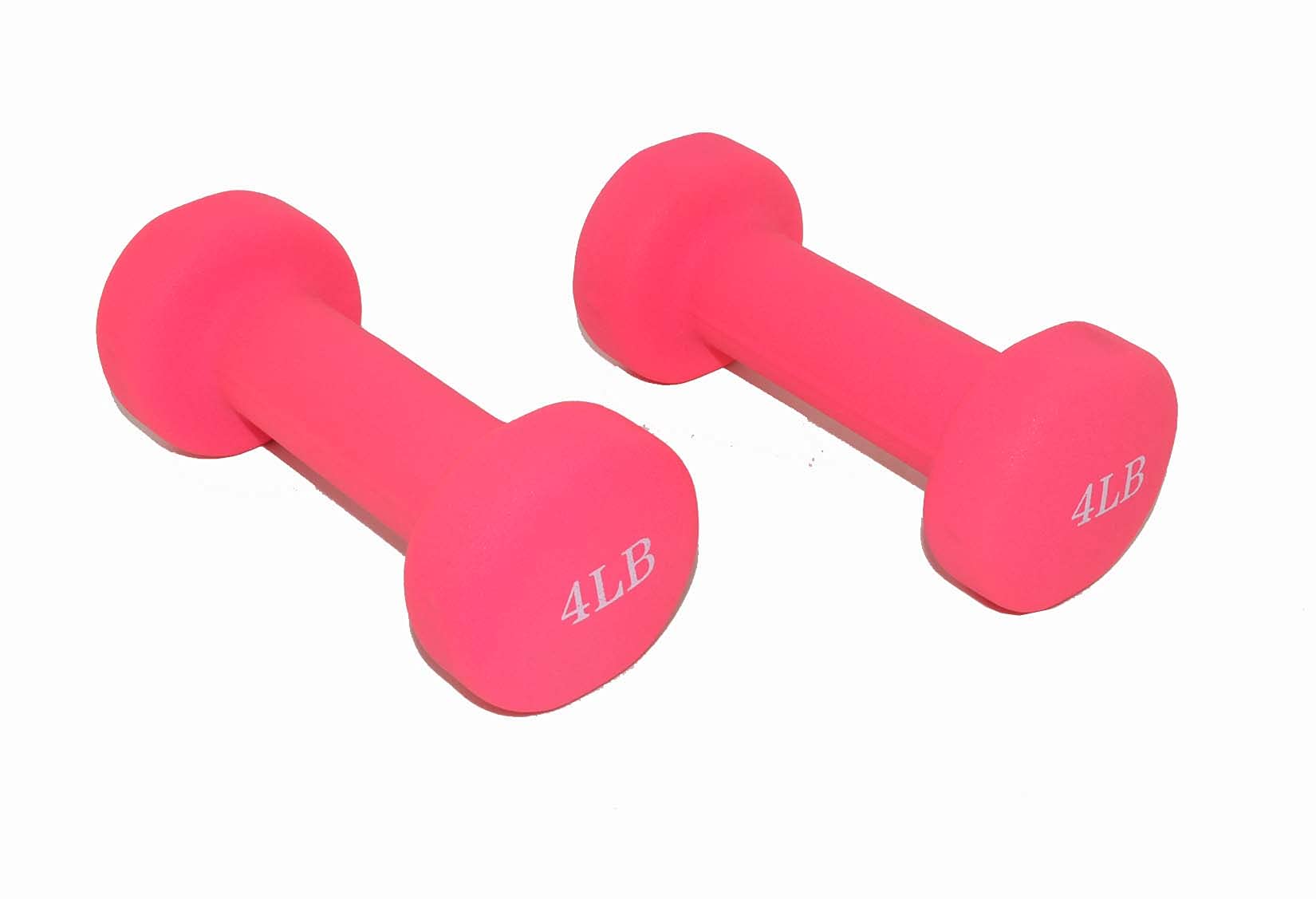 Piedrunner Dumb Bell 4Lbs 2PCS, Neoprene Plastic Immersion Coated Steel Core, Hand Weights, Yoga Training Equipment, Sports Training Accessories, Dumb Bell 4 Pounds 1 Pair