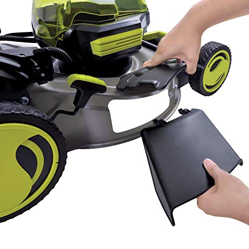 Sun Joe iON100V-21LM-CT 21-Inch 100-Volt Max Lithium-Ion Cordless Self-Propelled Lawn Mower, Tool Only (Battery and Charger Not Included)